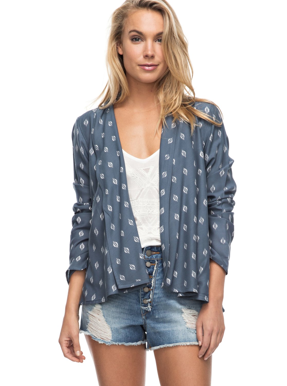 Lioness Eyes Long Sleeve Top ERJWT03155 | Roxy