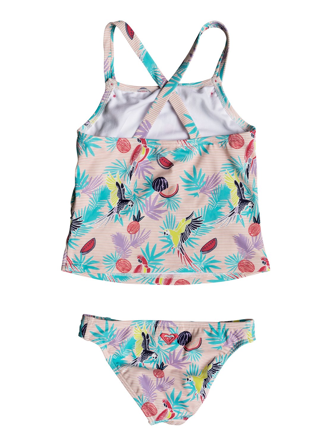 Girls 2-6 Vintage Tropical Tankini Set ERLX203049 | Roxy
