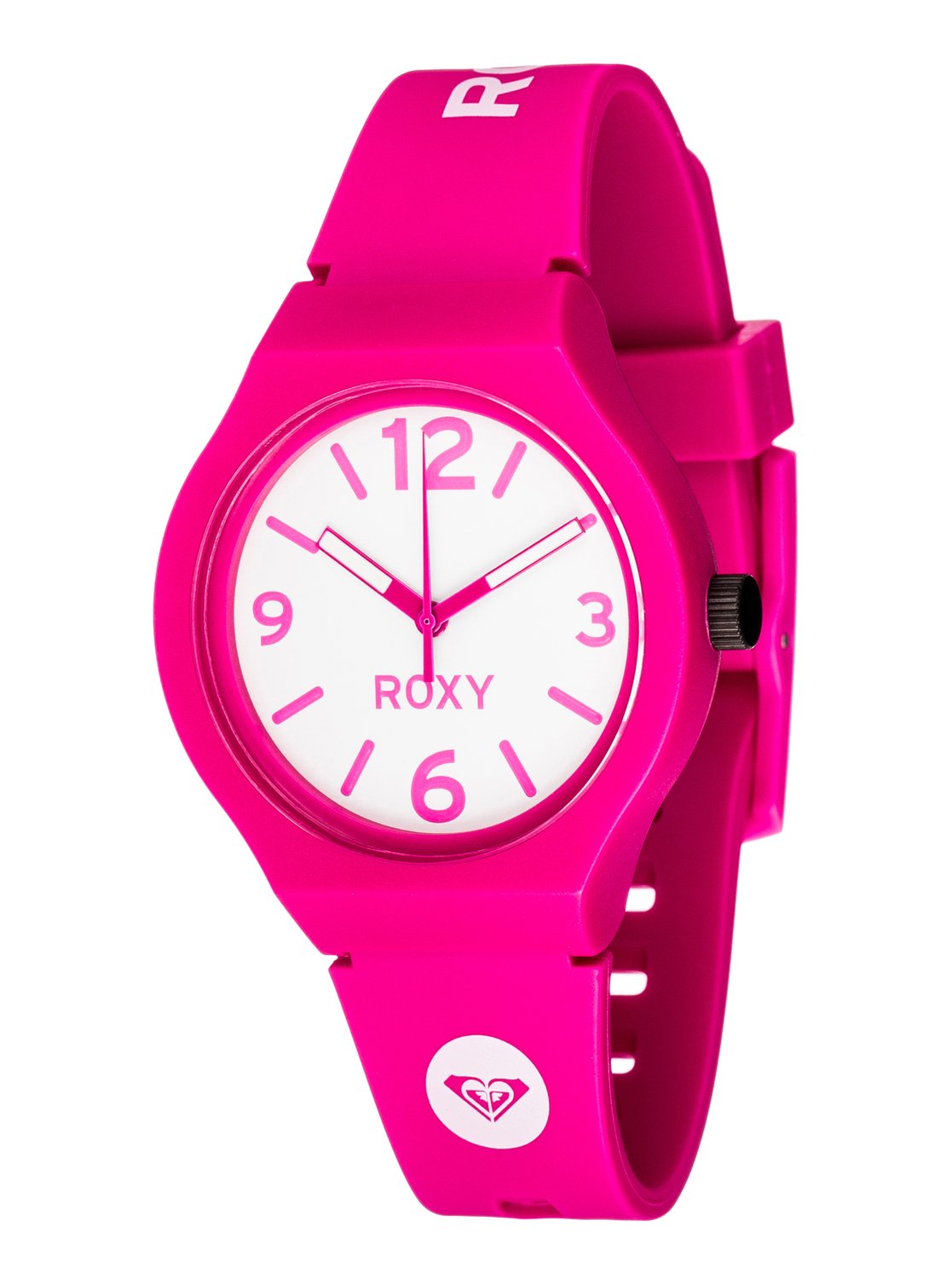 ROXY™ Women's Digital watch Case back: Solid stainless steel with ...