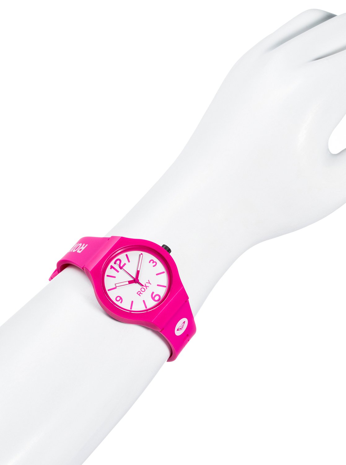 ROXY™ Women's Digital watch Case back: Solid stainless steel with ...